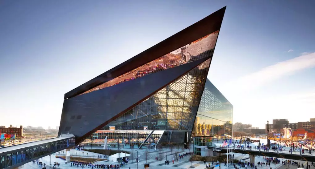 Energie Efficient Stadium U.S. Bankstadion in Minnesota is klaar voor de Super Cup