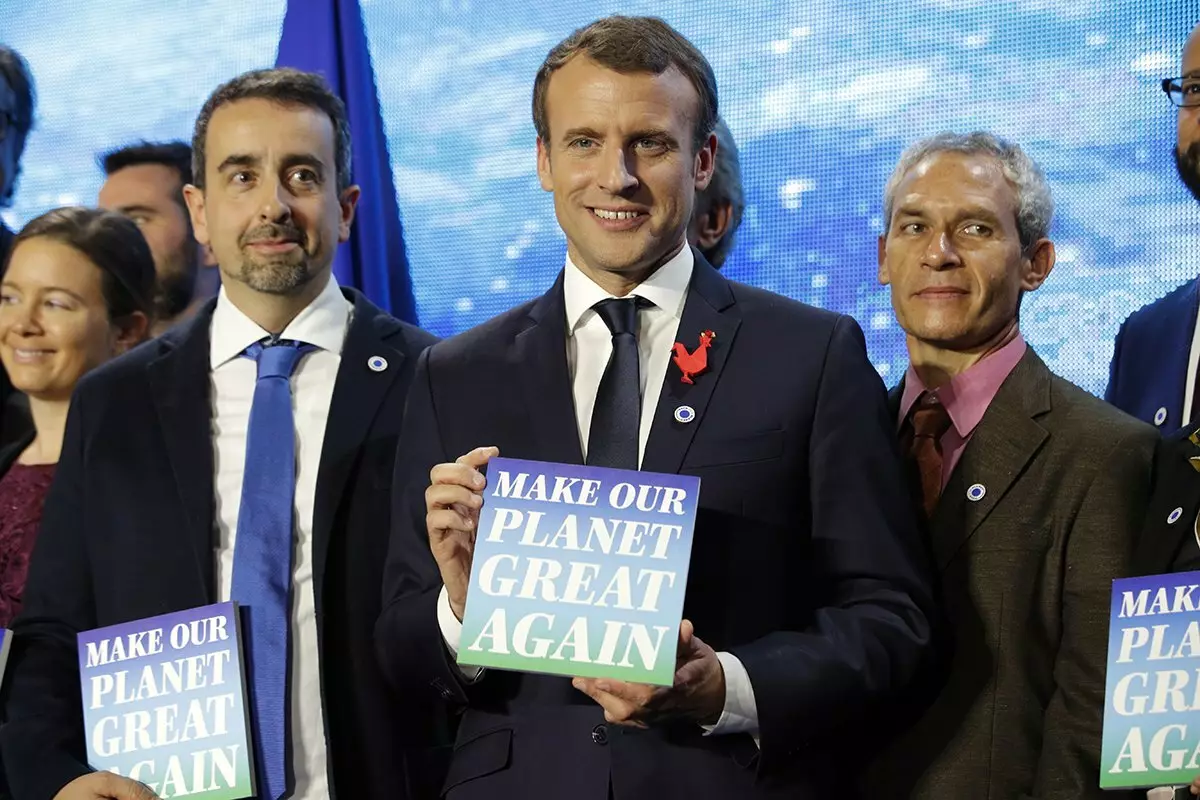 Macron akakoka nyanzvi kubva kuUS kuti 'kuita kuti nyika yedu ive nani "