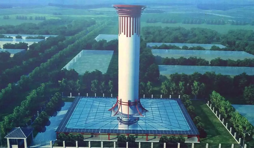 ჩინეთმა მსოფლიოში ყველაზე დიდი საჰაერო გამწმენდი ააშენა