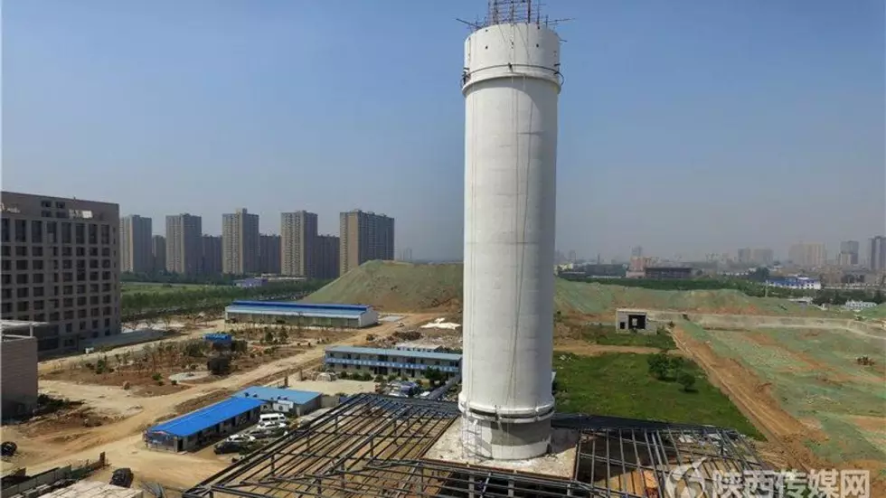 La Cina ha costruito il più grande purificatore d'aria nel mondo