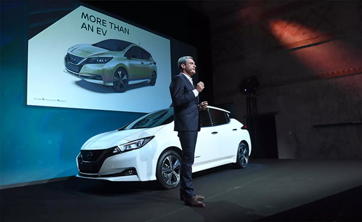 Enèji gratis pou mèt pwopriyete nan nouvo machin elektrik Nissan Leaf