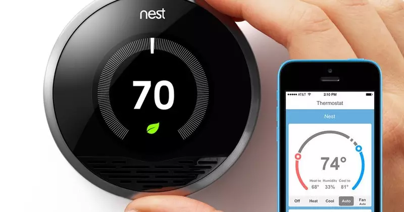 Google- ից Smart Thermostat- ը խնայում է էլեկտրաէներգիան