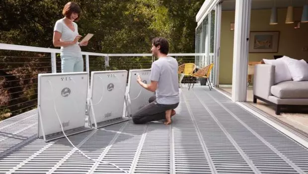 Nouveaux panneaux solaires avec piles intégrées