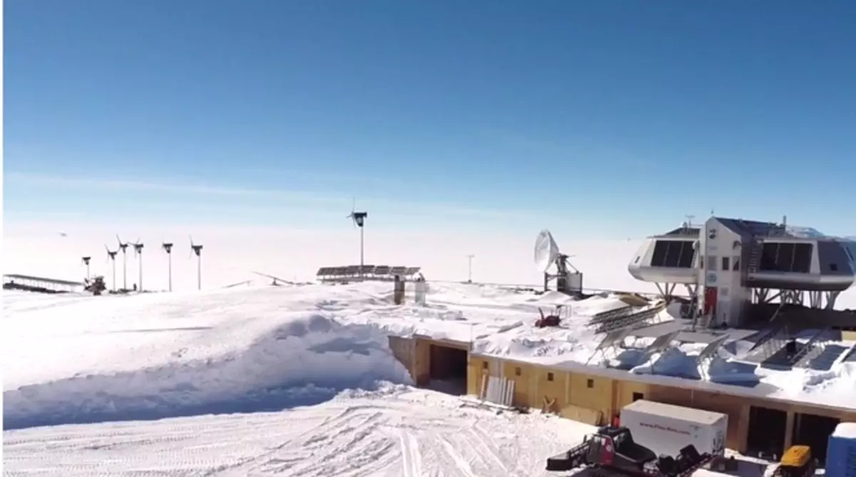 Pregled prve raziskovalne postaje brez prodaje na svetu na Antarktiki. 1. del