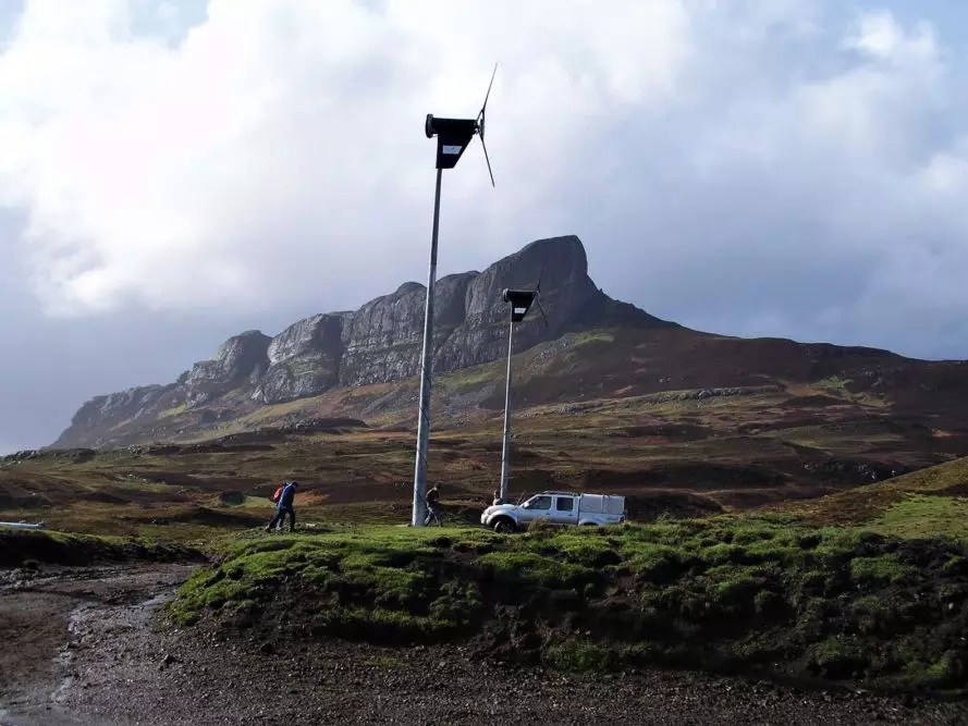 Déi kleng Insel vu Schottland voll suergt mat Energie