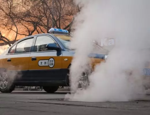 China ersetzt den 1.000 Bensin Taxien Elektresch Autoen