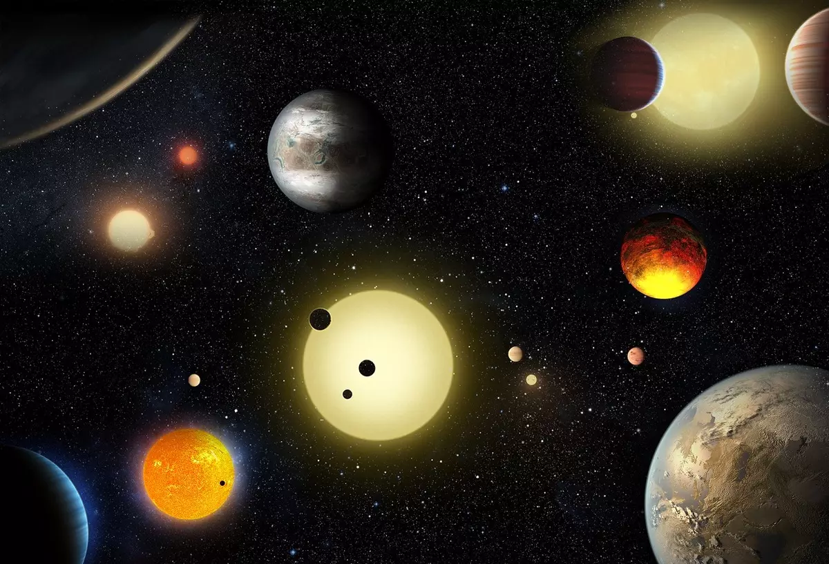 नासा ने सौर मंडल के बाहर, जमीन का आकार, 7 नए ग्रहों की खोज की है