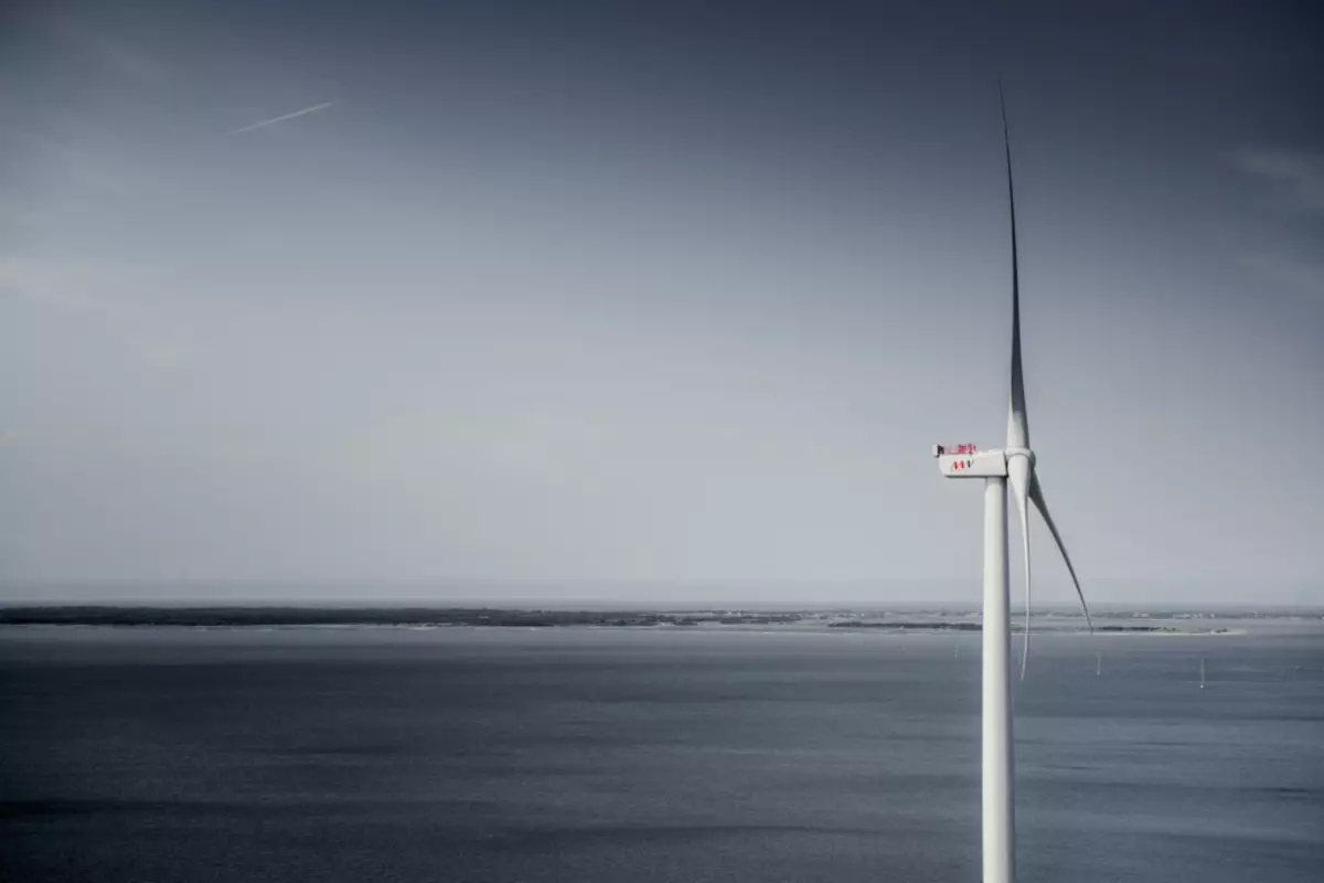 Turbina de viento pone un nuevo registro de producción de energía.