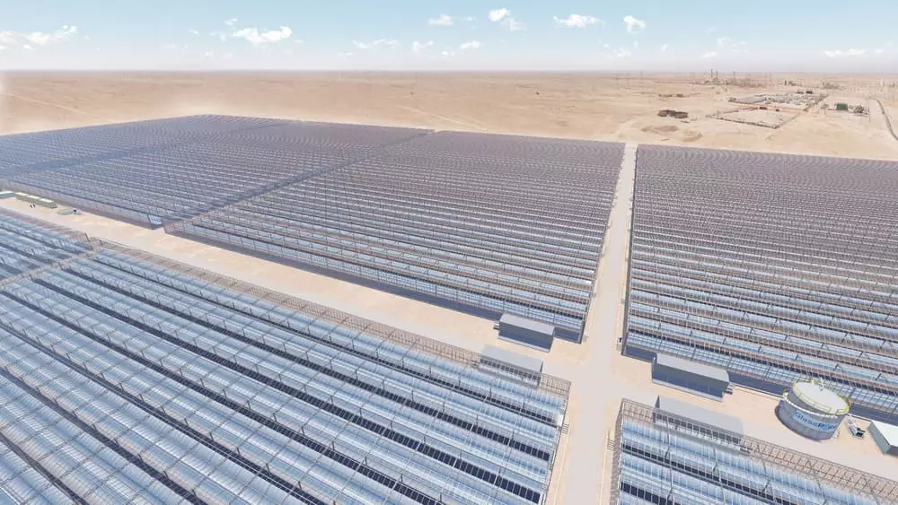 یکی از بزرگترین نیروگاه های خورشیدی نفت تولید خواهد کرد