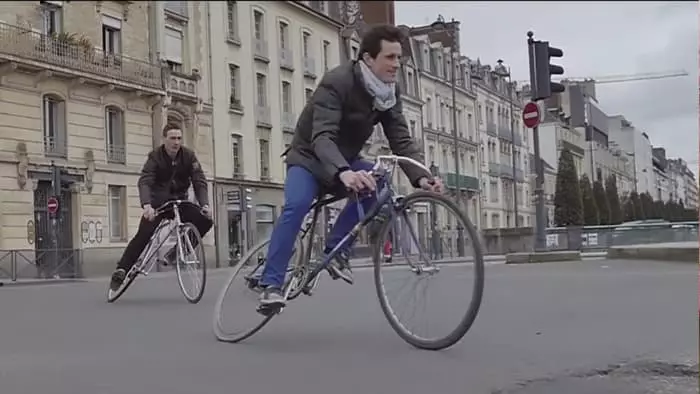 Велосипед с въртяща се рамка. Pactpla.net Последни екологични новини