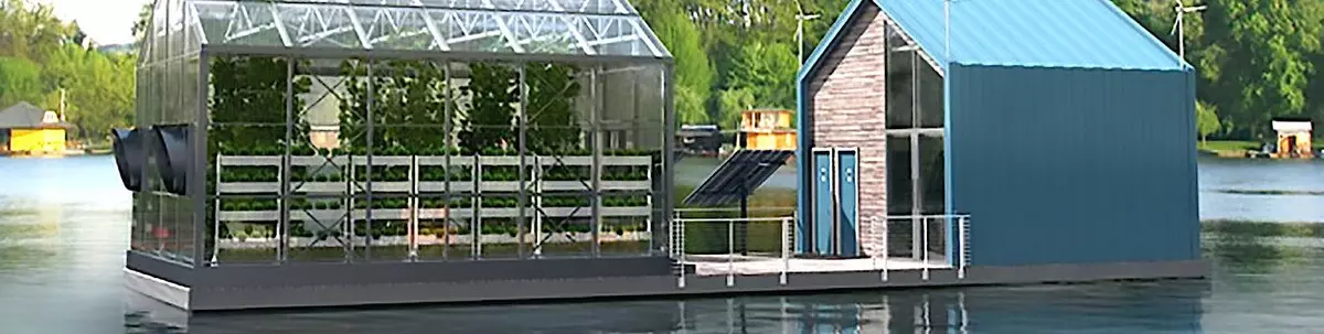 Floating Greenhouse pwodui enèji zanmitay anviwònman an ak pwodwi yo