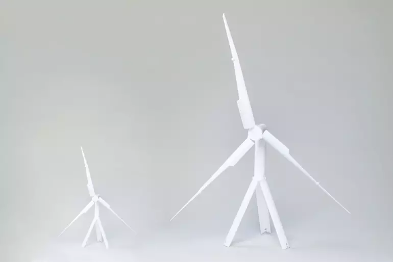 Mefuta ea Wind Turbine e pakeng tsa metsamao e otlolohileng le e otlolohileng