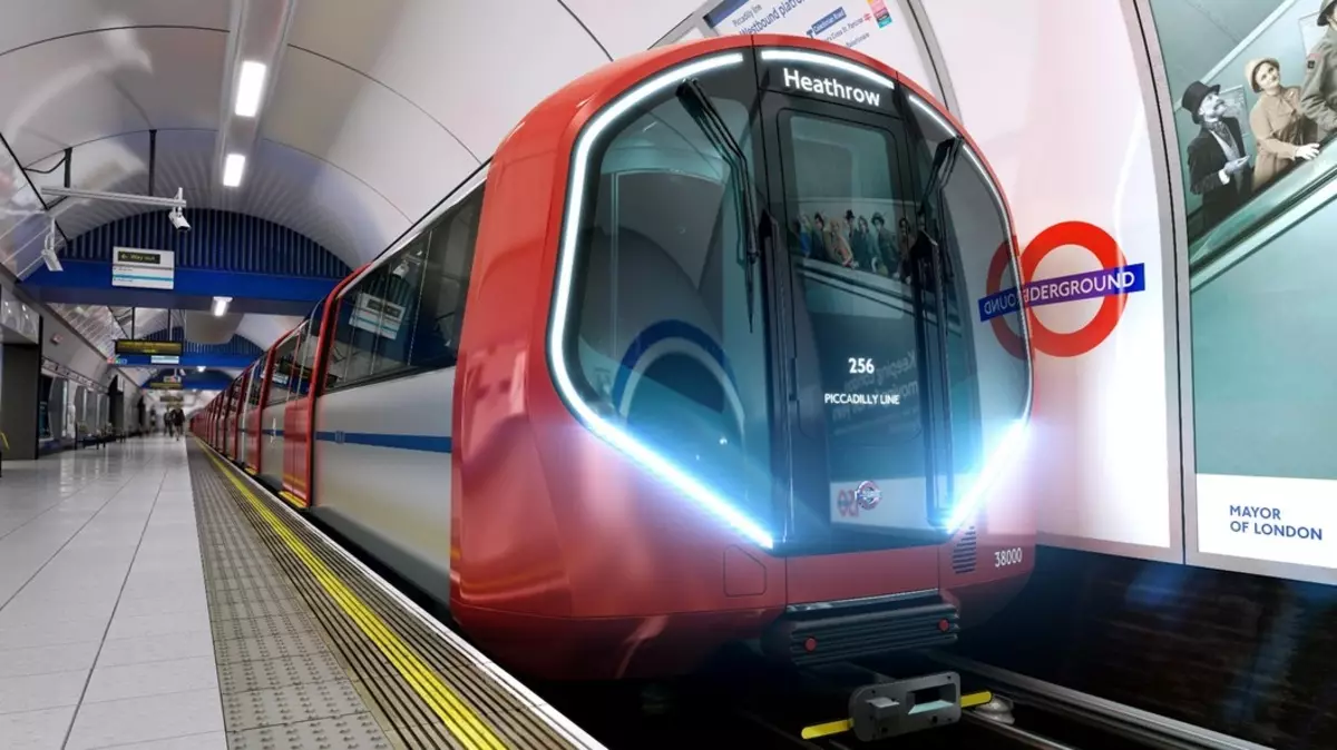 Tåget i London Metro ger kraftverk energi. Facepla.net senaste ekologi nyheter