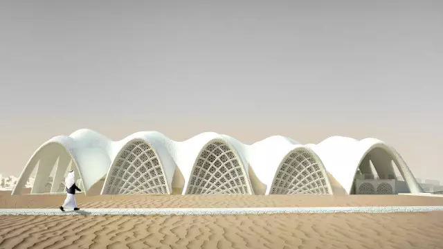 Nizozemski arhitekt načrtuje gradnjo v puščavi mesta iz soli