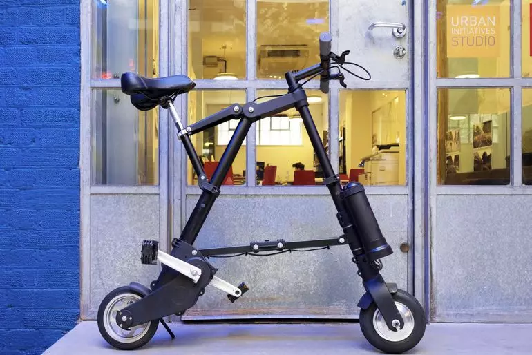 A-velosipēds elektriskais mazākais un vieglākais elektriskais velosipēds