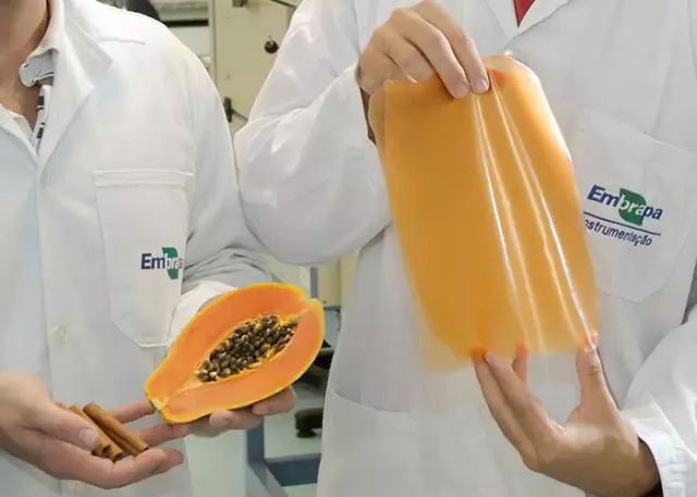 خلق العلماء البلاستيك الصالحة للأكل من المنتجات