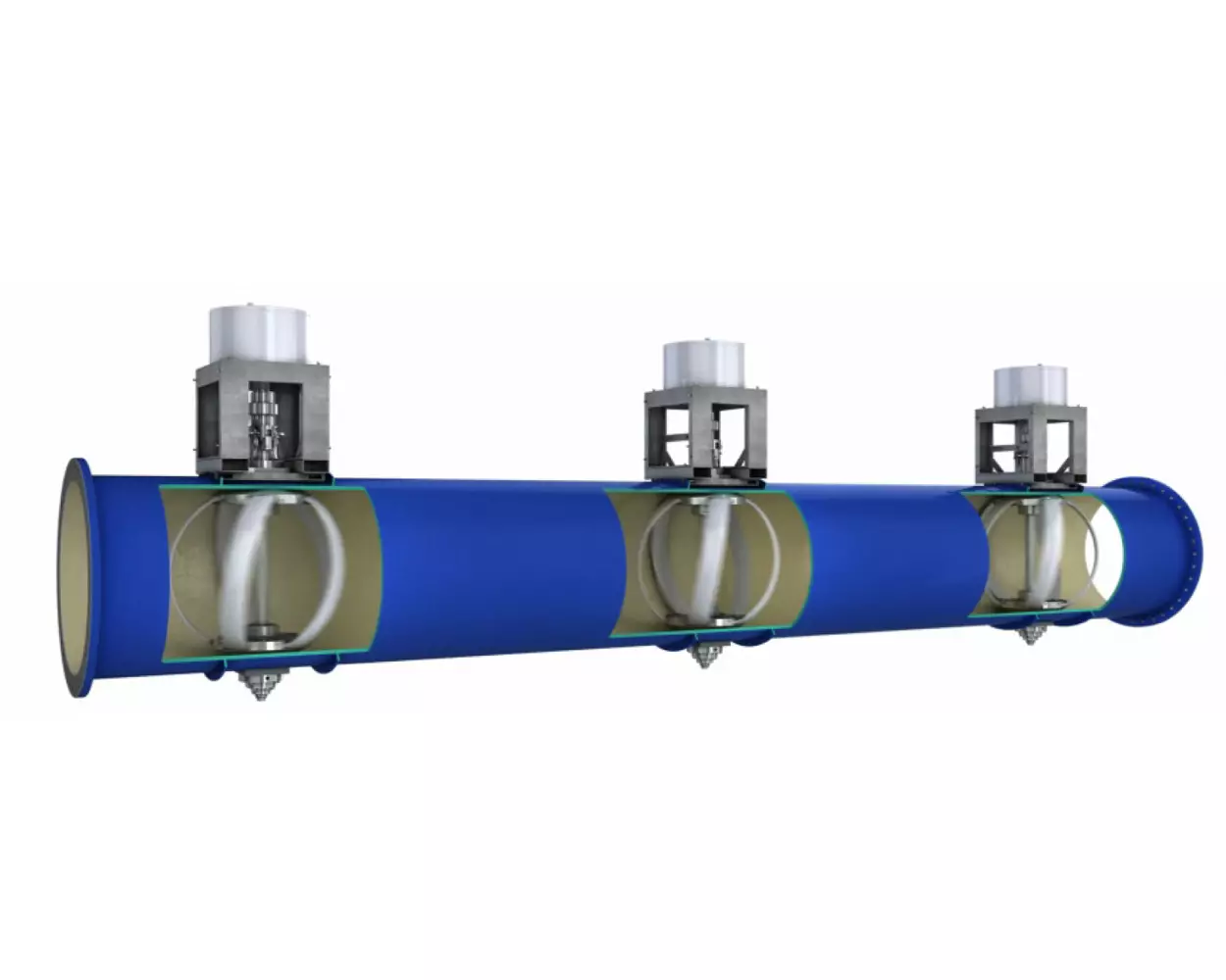 Smart pipes collect drinking water energy