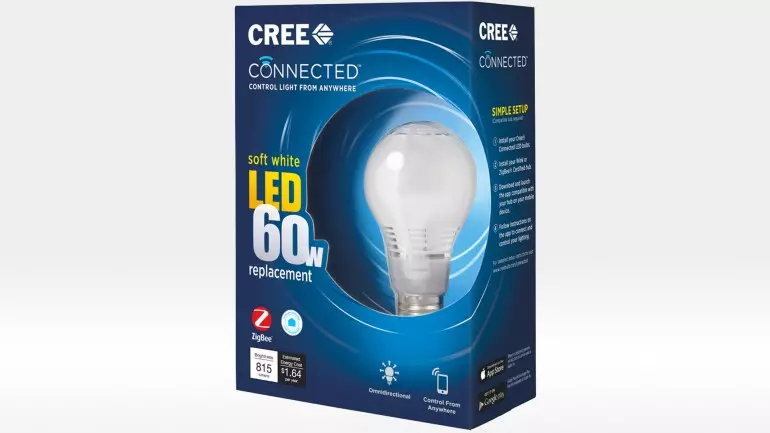 Nova lámpada LED de Cree