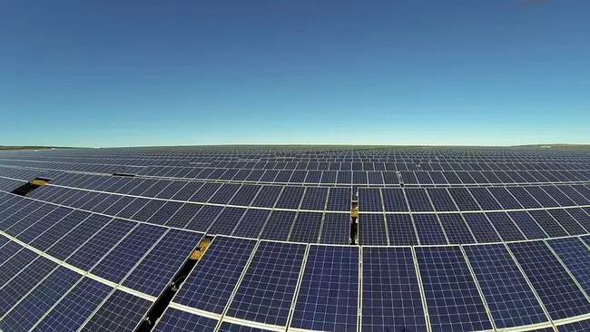 A maior estação solar de energia da África