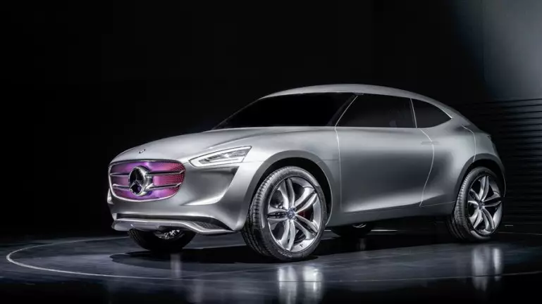 Malingen af ​​det nye koncept for Mercedes konverterer solens og vindens energi. Facepla.net Seneste økologi nyheder