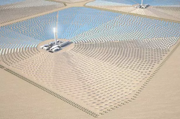 Giant Solar Thermal Power Station i Tunisia kan opprettholde England. FacePla.net Siste økologi Nyheter