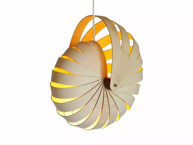 Еко-дизајн: Спирална школка во внатрешноста