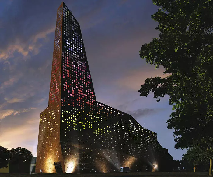 덴마크에서 놀라운 디자인에 에너지 타워입니다. Facepla.net 최신 생태 뉴스