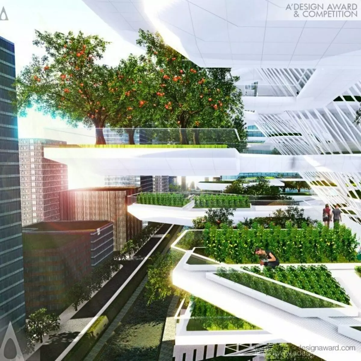 Dubbed Urban Skyfarm: Real Life of Artificial Tree