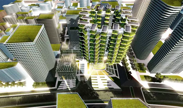 Dubbed Urban Skyfarm: Tinuod nga Kinabuhi sa Artipisyal nga Kahoy