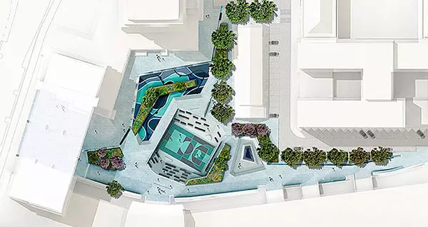 The world's first rainwater water park