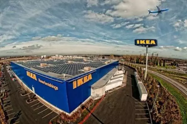 Ikea स्टोर की छत पर ऑस्ट्रेलिया में सबसे बड़ा सौर प्रणाली