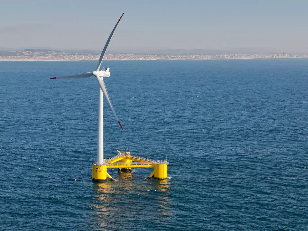 Flydende vindkraftværker indsamler energien hos de stærkeste vind