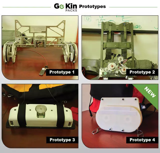 GO KIN PACKS prototipi