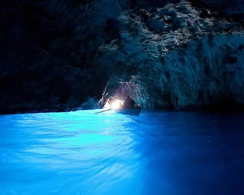 Blue Grotto.