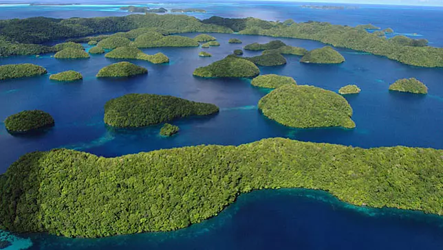 Palau è uno stato di piccola isola in Micronesia.