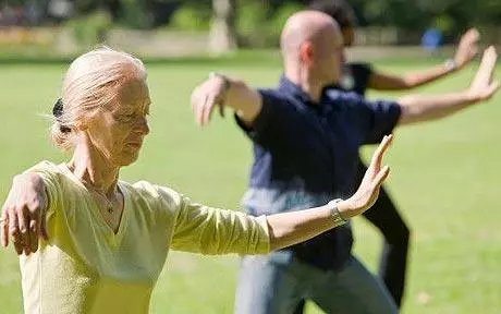 Tai Chi i bPáirceanna na Bruiséile