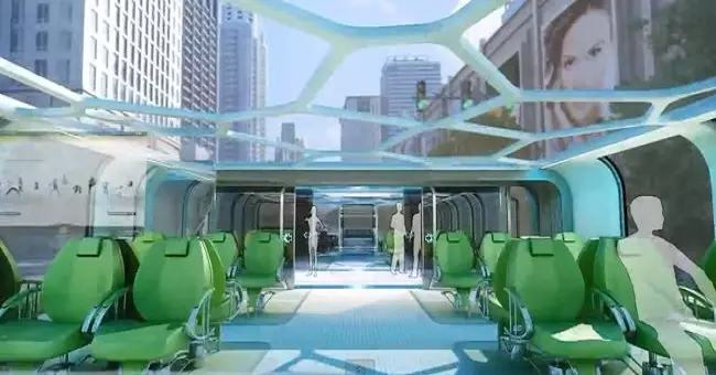 Land Airbus - Conceptually bagong uri ng eco-transportasyon