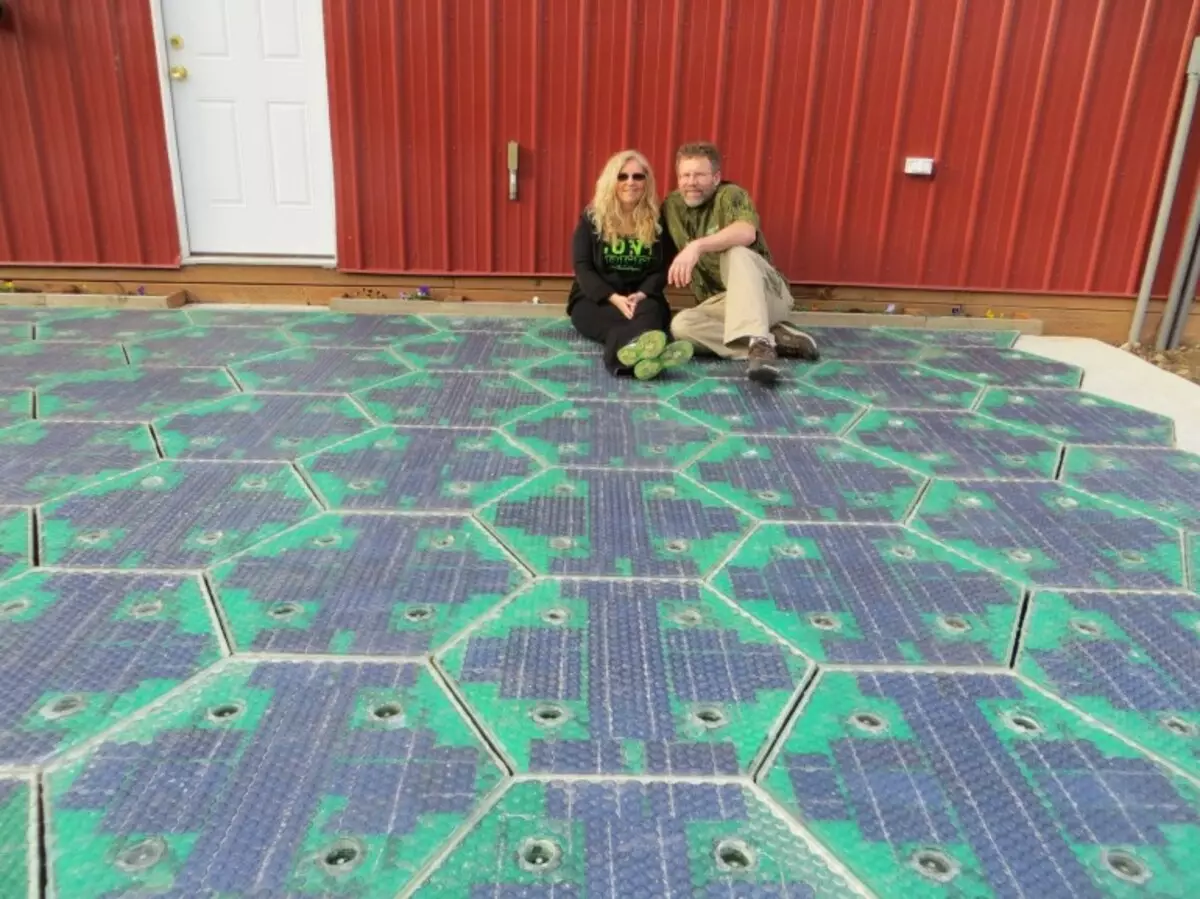 Solar Roadways: sinnepanielen wêrfoar jo kinne ride