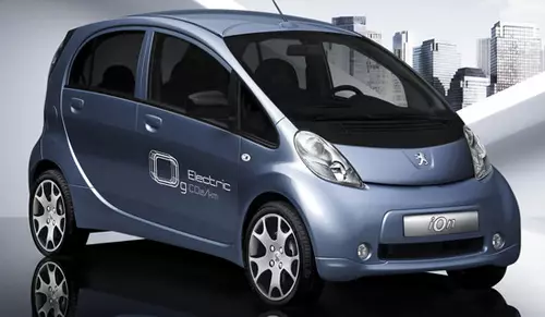 Peugeot menyediakan ion Electrocar berdasarkan Mitsubishi Miev