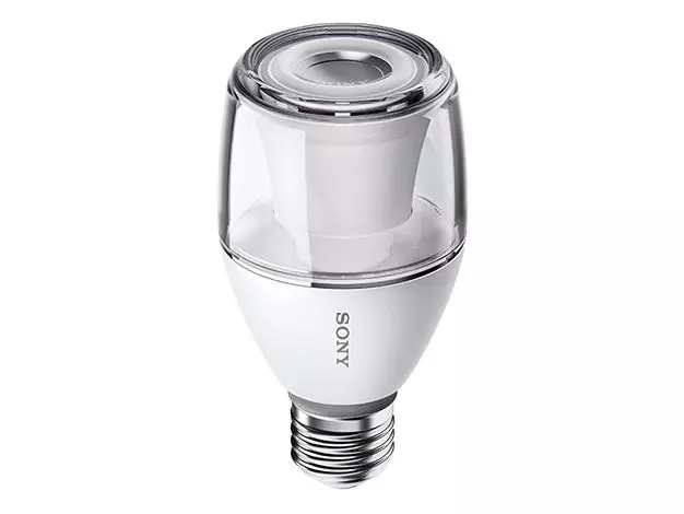 Sony presenta unha nova lámpada LED con altofalante Bluetooth incorporado