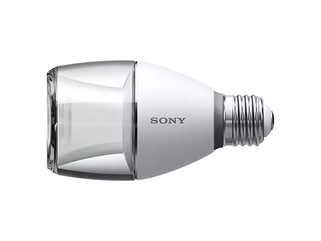 Sony presenta unha nova lámpada LED con altofalante Bluetooth incorporado