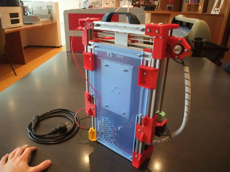 Բջջային 3D տպիչի թղթապանակը կարելի է հավաքել ինքնուրույն