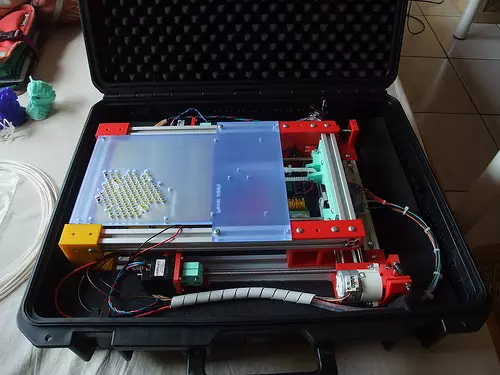 Mobiele 3D-printerfolder kan onafhankelijk worden verzameld