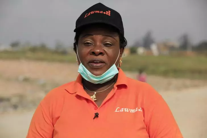 Abimbola Jijoho-Ogun (Abimbola Jijoho-Ogun), General Manager dell'amministrazione statale di Lagos Gestione dei rifiuti