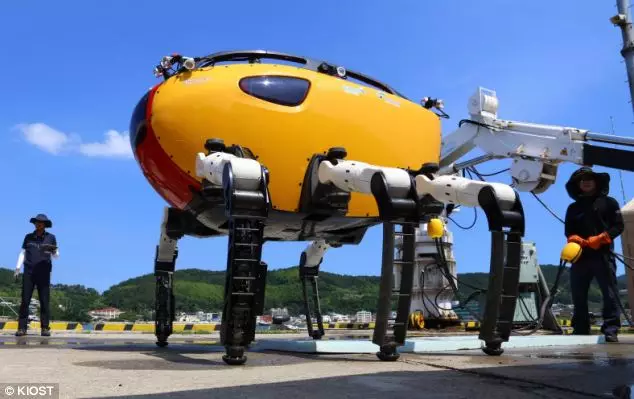 Crabster CR200 - Dünyanın En Büyük Derin Su Robot Robotu