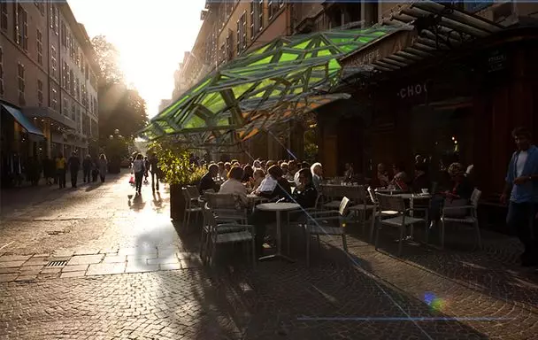 Solar Sombrellas bakeng sa Paris