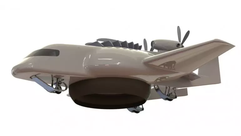 ესტოლები - ჰელიუმის თვითმფრინავი საჰაერო ბალიშზე