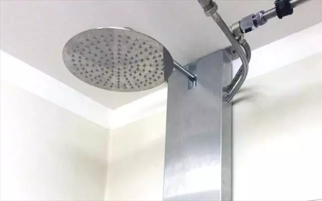 Ang mga orbsys shower - 5 ka litro nga tubig alang sa usa ka bug-os nga shower