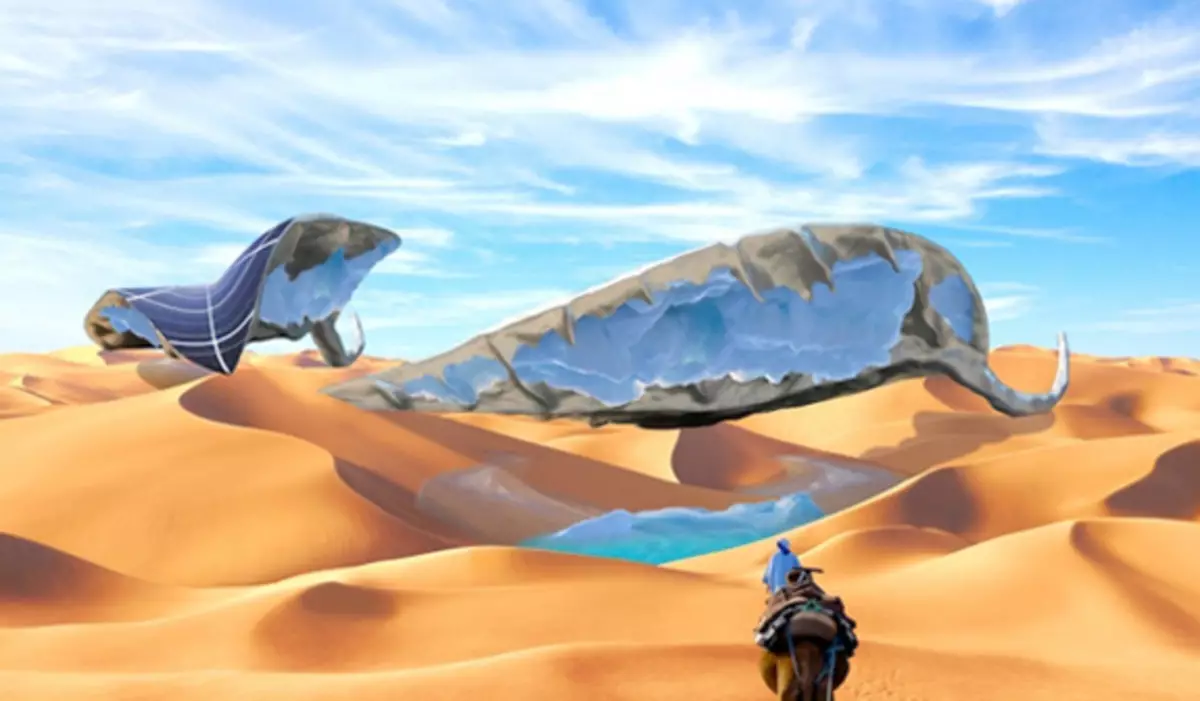 Sunglacier - 사막에서 얼음을 만드는 태양 광 설치