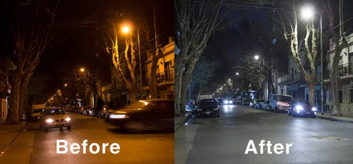 Буенос Айрес отива в LED осветление